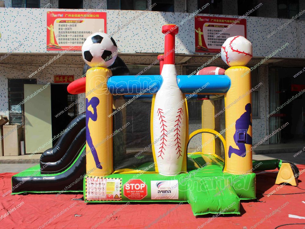 Baseball Inflatable Combo - Channal Inflatables