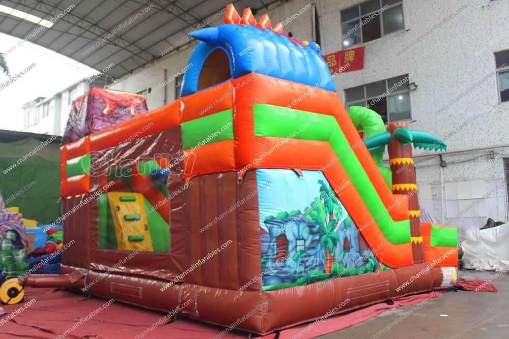 Dinosaur Land Inflatable Combo - Channal Inflatables