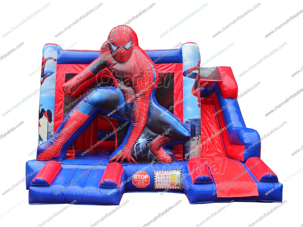 Spiderman Inflatable Combo - Channal Inflatables
