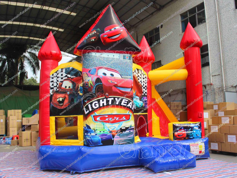 Cars Inflatable Combo - Channal Inflatables
