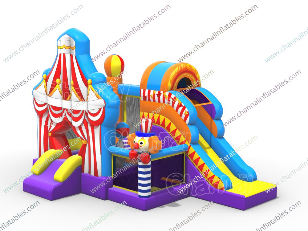 Circus Combo Ball Pit - Channal Inflatables