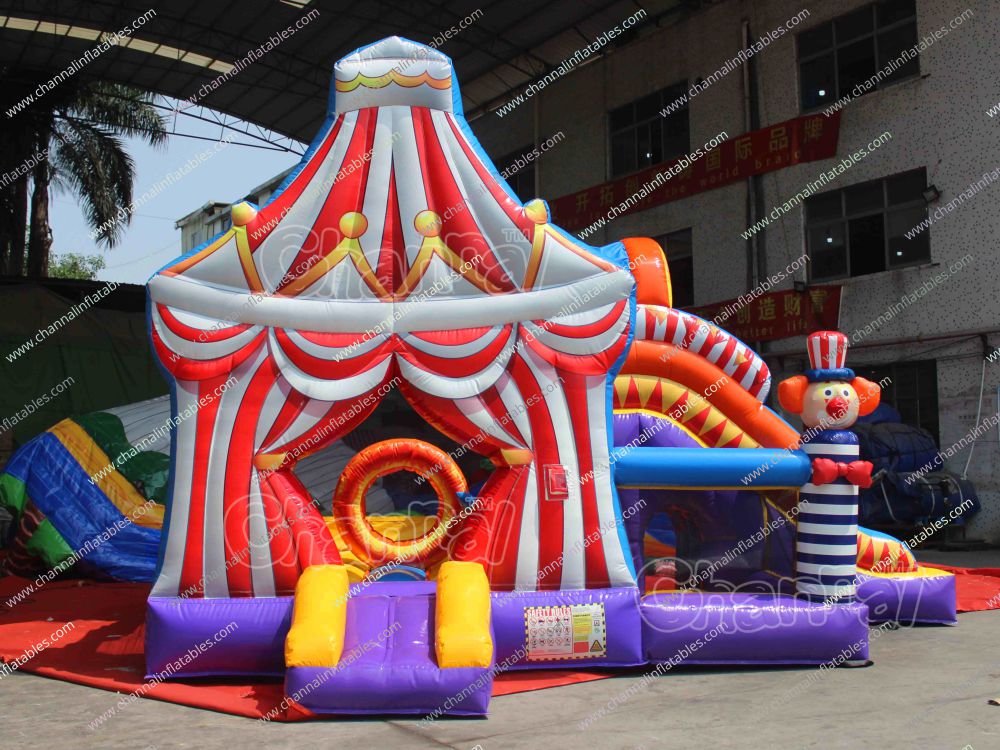 Circus Combo Ball Pit - Channal Inflatables