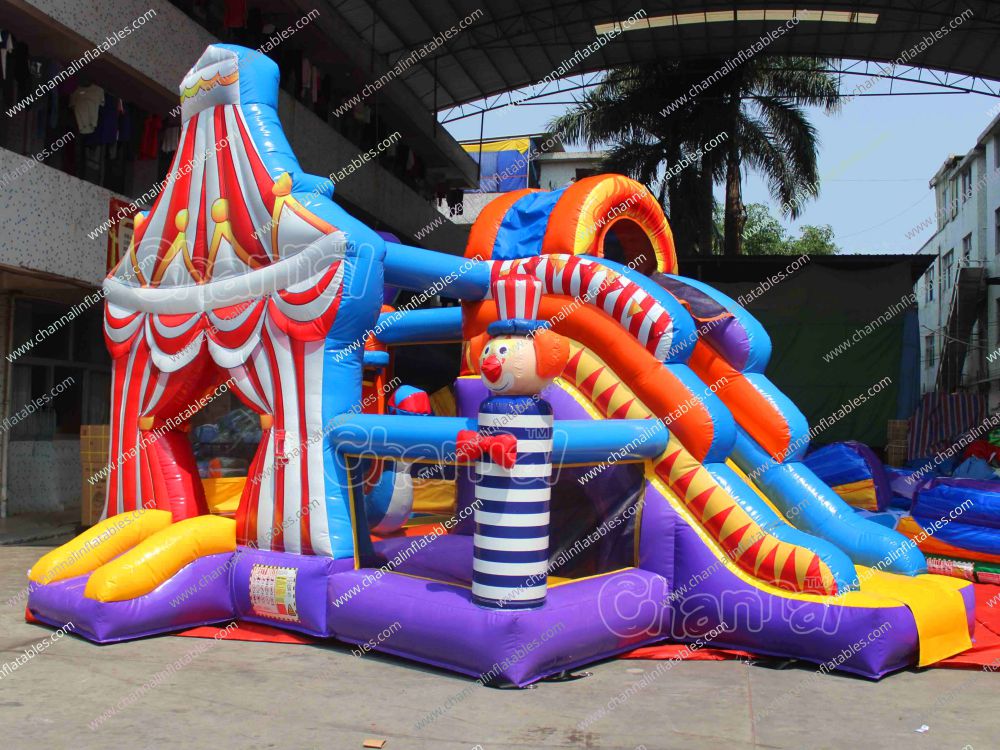 Circus Combo Ball Pit - Channal Inflatables