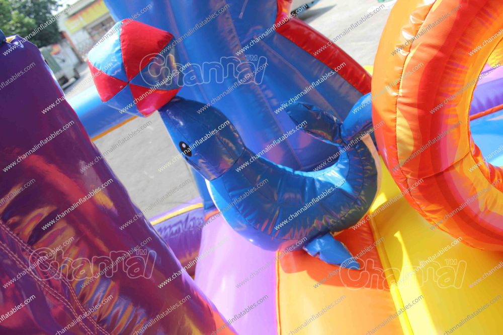 Circus Combo Ball Pit - Channal Inflatables