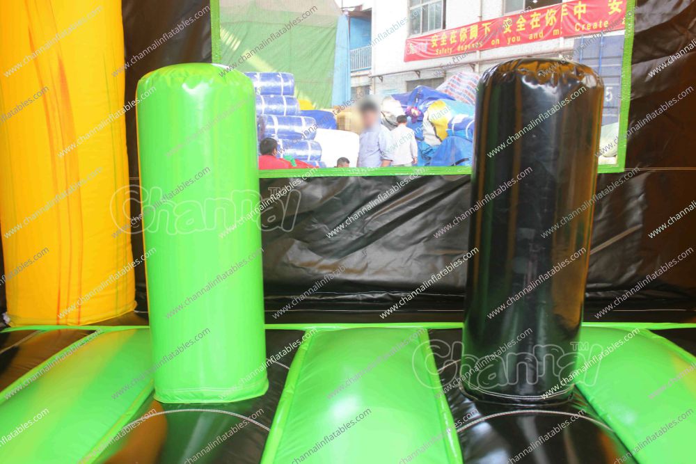 Toxic Meltdown Inflatable Water Combo - Channal Inflatables