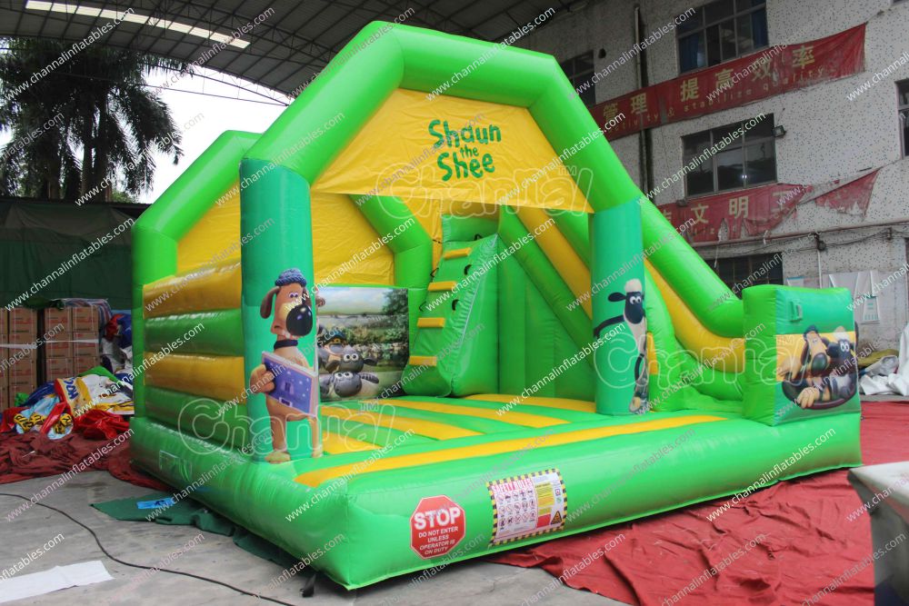 Shaun the Sheep Inflatable Combo - Channal Inflatables