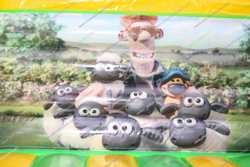 Shaun the Sheep Inflatable Combo - Channal Inflatables