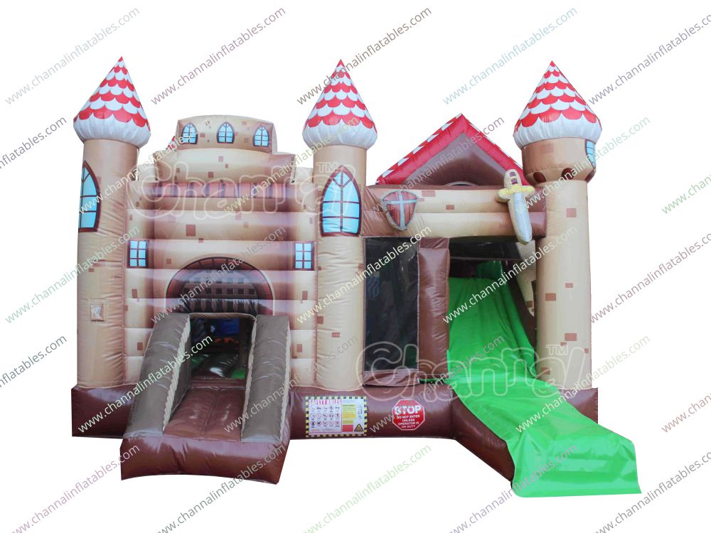 Knight Castle Inflatable Combo - Channal Inflatables