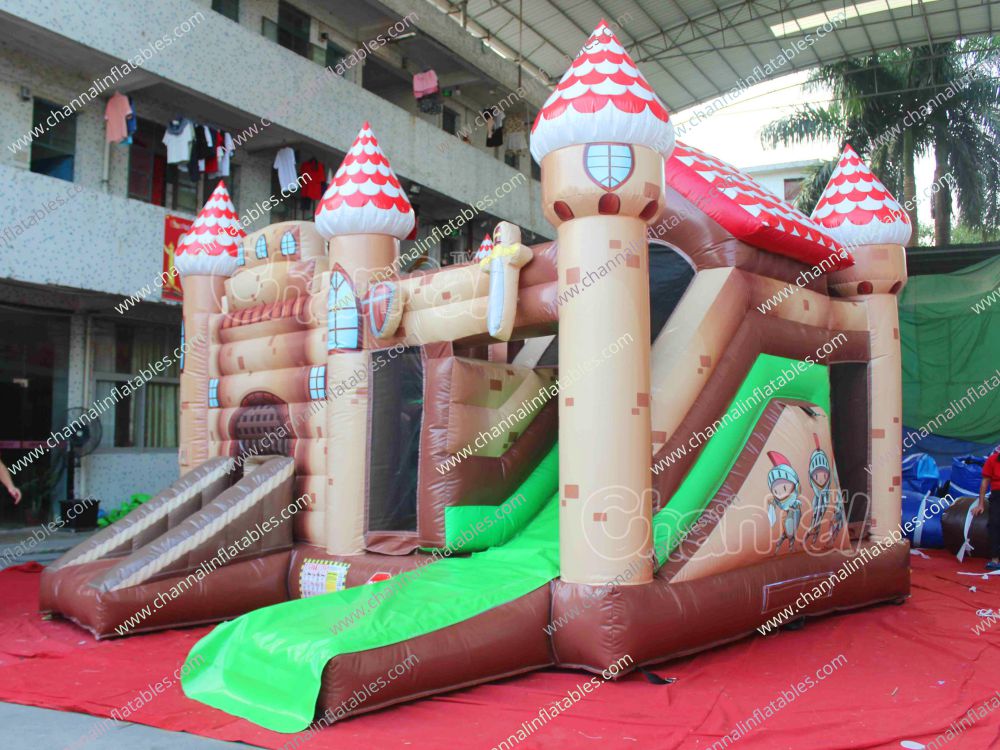 Knight Castle Inflatable Combo - Channal Inflatables