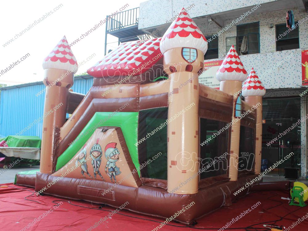 Knight Castle Inflatable Combo - Channal Inflatables