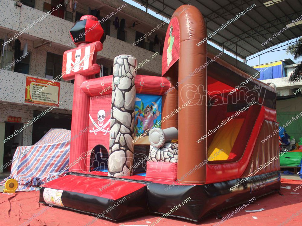 Pirate Inflatable Combo - Channal Inflatables