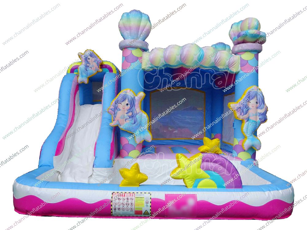 Mermaid Princess Water Combo - Channal Inflatables