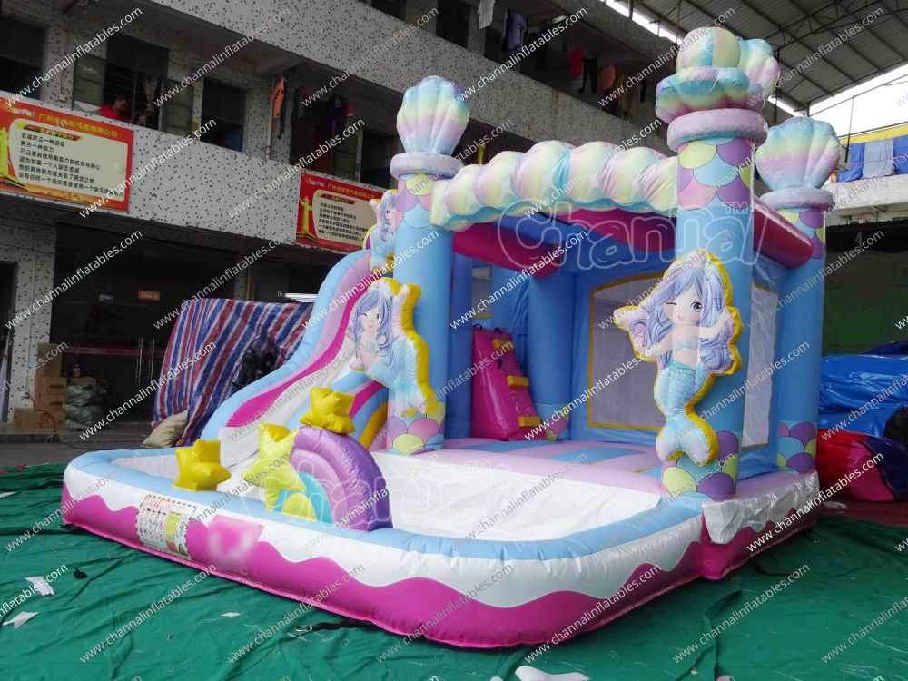Mermaid Princess Water Combo - Channal Inflatables
