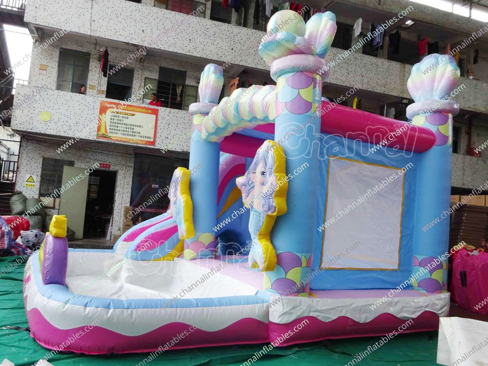 Mermaid Princess Water Combo - Channal Inflatables