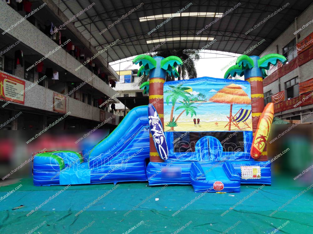 Beach Vacation Inflatable Combo - Channal Inflatables