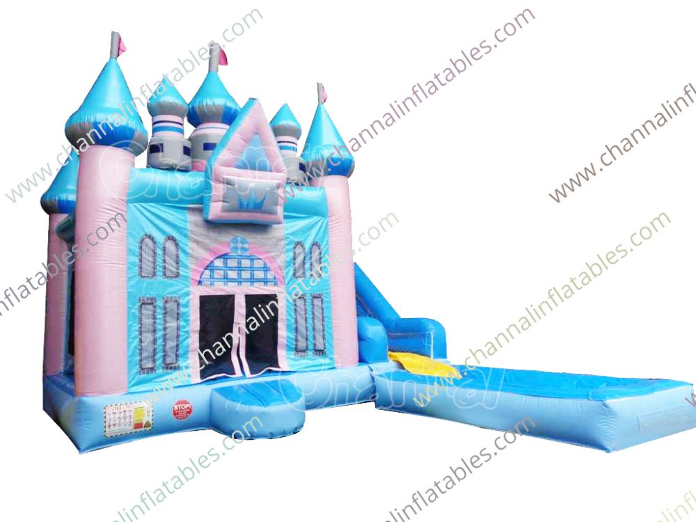 Queen's Castle Inflatable Combo - Channal Inflatables