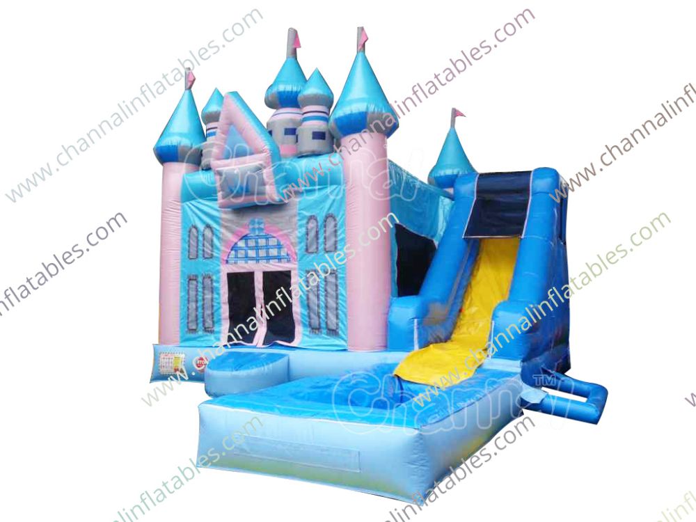 Queen's Castle Inflatable Combo - Channal Inflatables