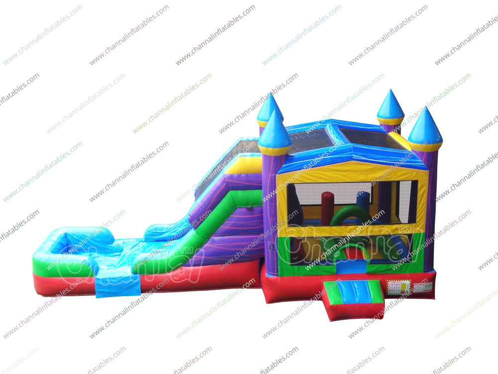 Colorful Water Combo - Channal Inflatables