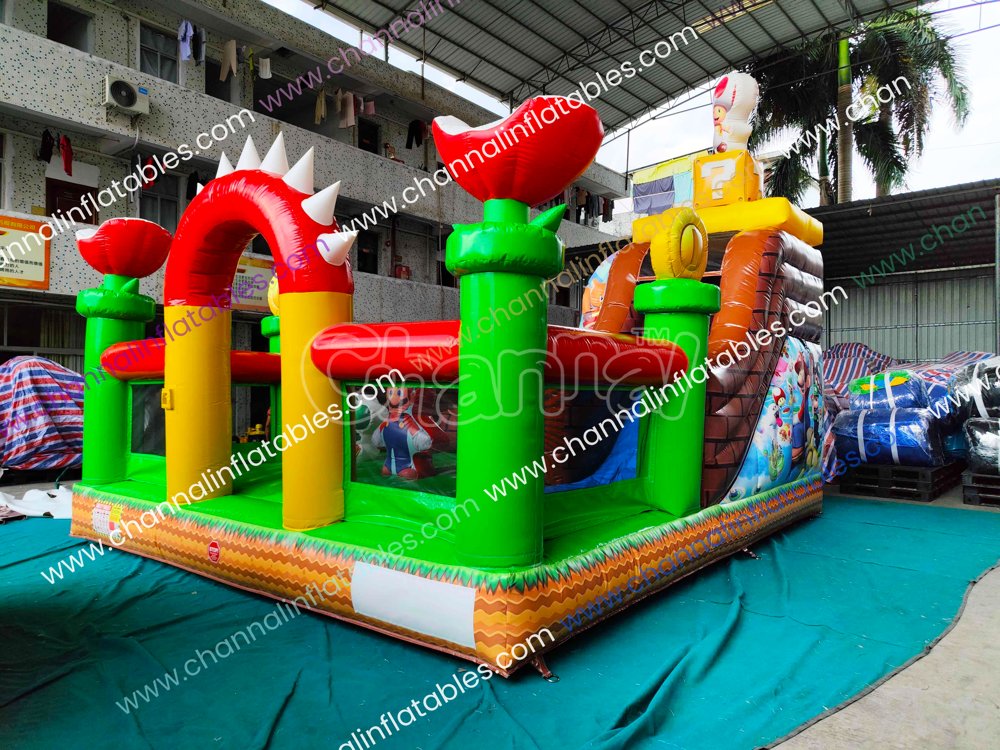 Super Mario Inflatable Playground - Channal Inflatables