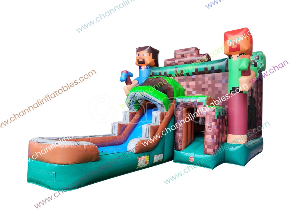 Minecraft Inflatable Combo - Channal Inflatables