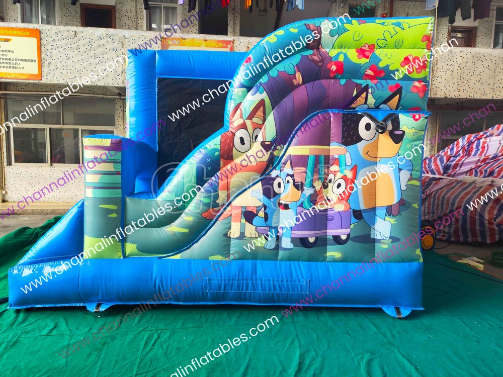 Bluey Inflatable Combo - Channal Inflatables