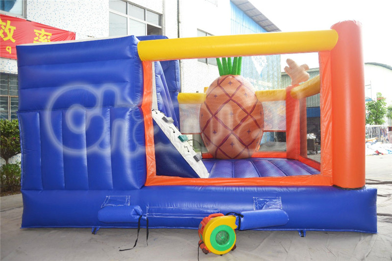 5 In 1 Spongebob Pineapple Inflatable Combo - Channal Inflatables