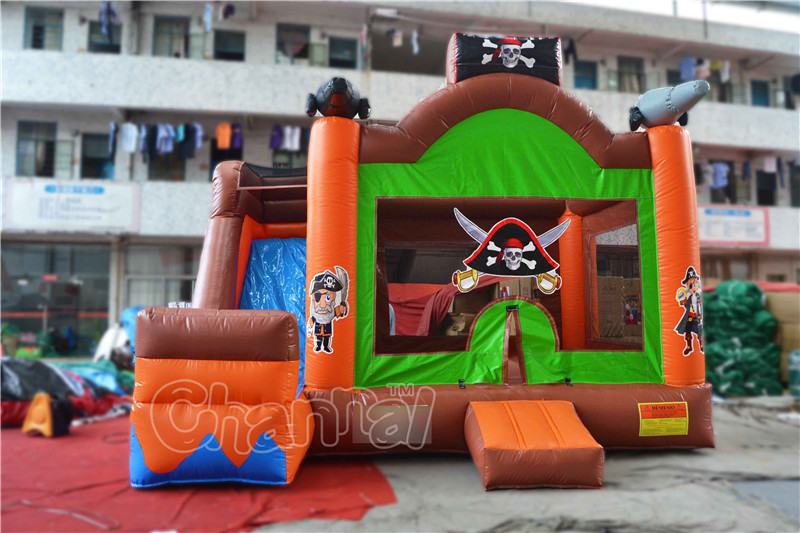 Pirate Ship Inflatable Combo - Channal Inflatables