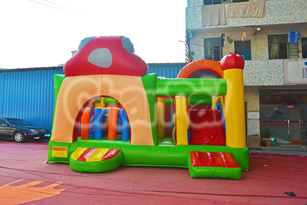 Mushroom Inflatable Combo - Channal Inflatables