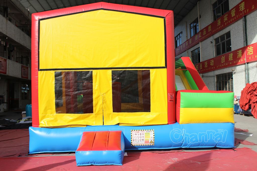 4 Colors Modular Inflatable Combo - Channal Inflatables