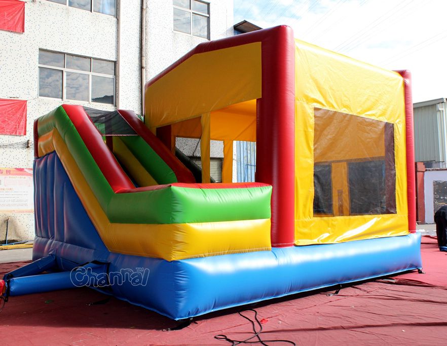 4 Colors Modular Inflatable Combo - Channal Inflatables