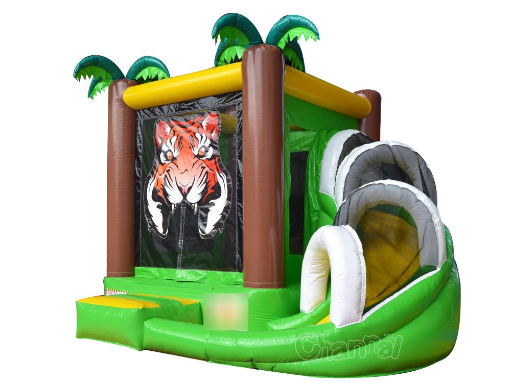 Forest Tiger Inflatable Combo - Channal Inflatables