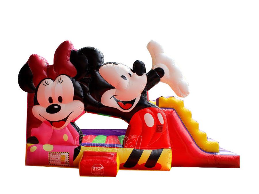 Mickey Minnie Mouse Slide Combo - Channal Inflatables