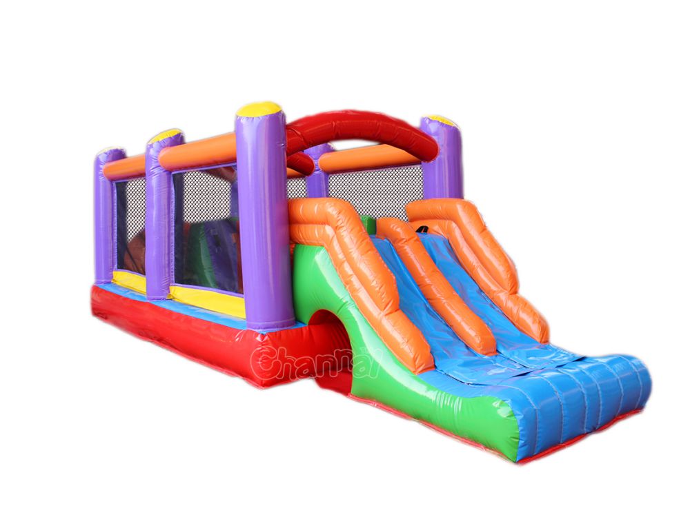 Bouncy Obstacle Course For Small Kids - Channal Inflatables