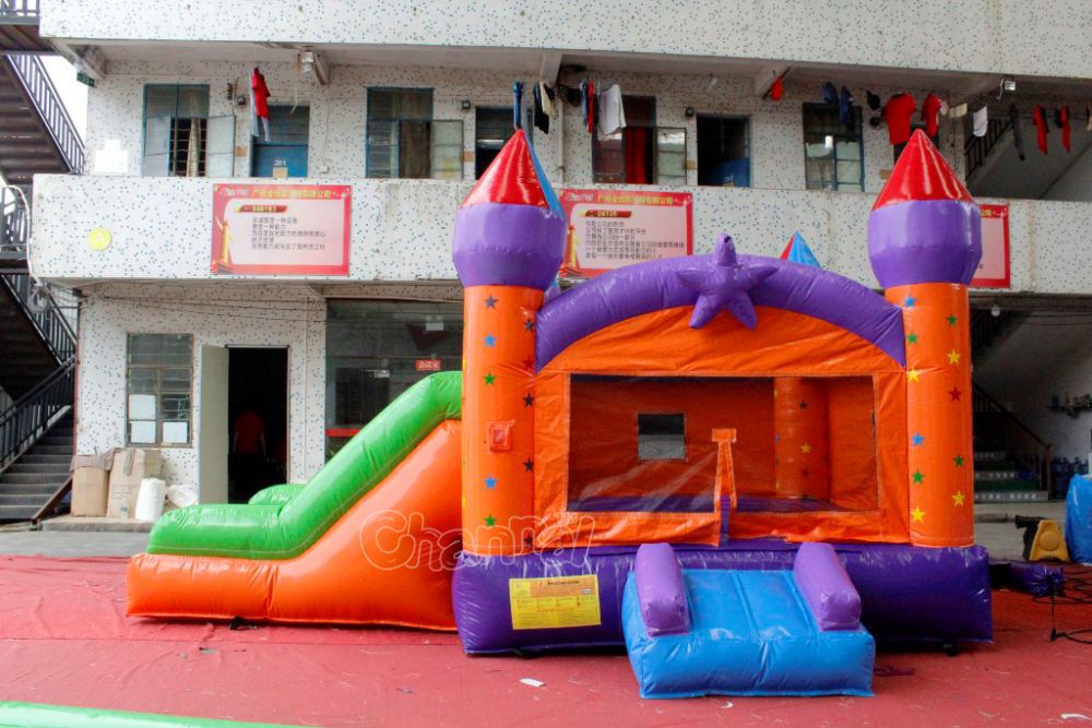 Colorful Stars Inflatable Combo - Channal Inflatables