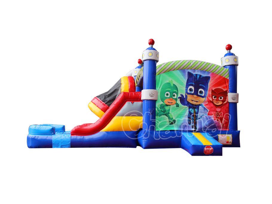 PJ Masks Water Bounce House - Channal Inflatables