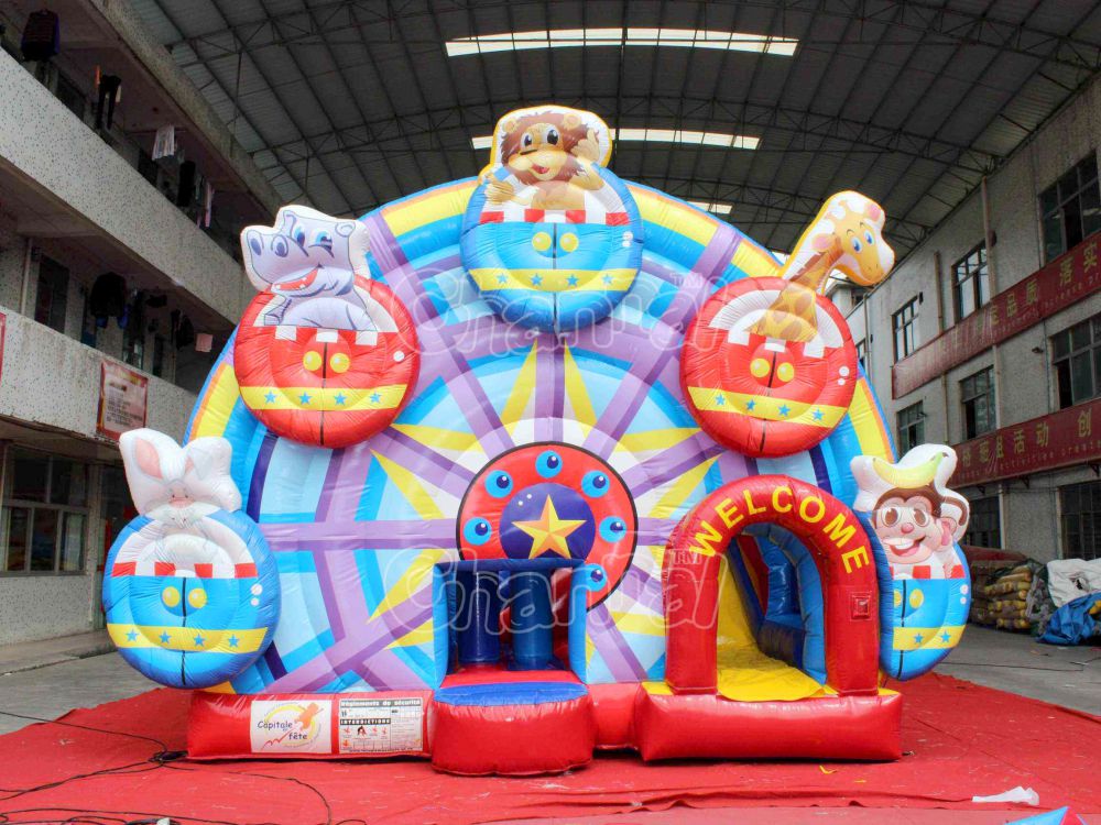 Animal Ferris Wheel Combo - Channal Inflatables
