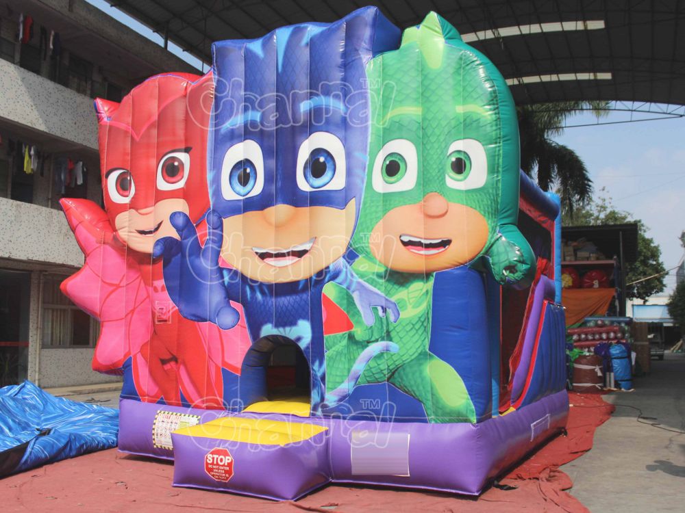 PJ Masks Inflatable Combo - Channal Inflatables
