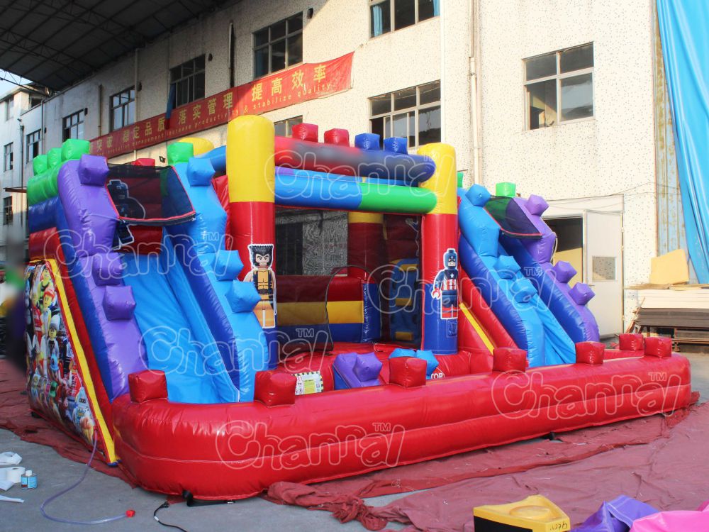 LEGO Superheroes Inflatable Combo - Channal Inflatables