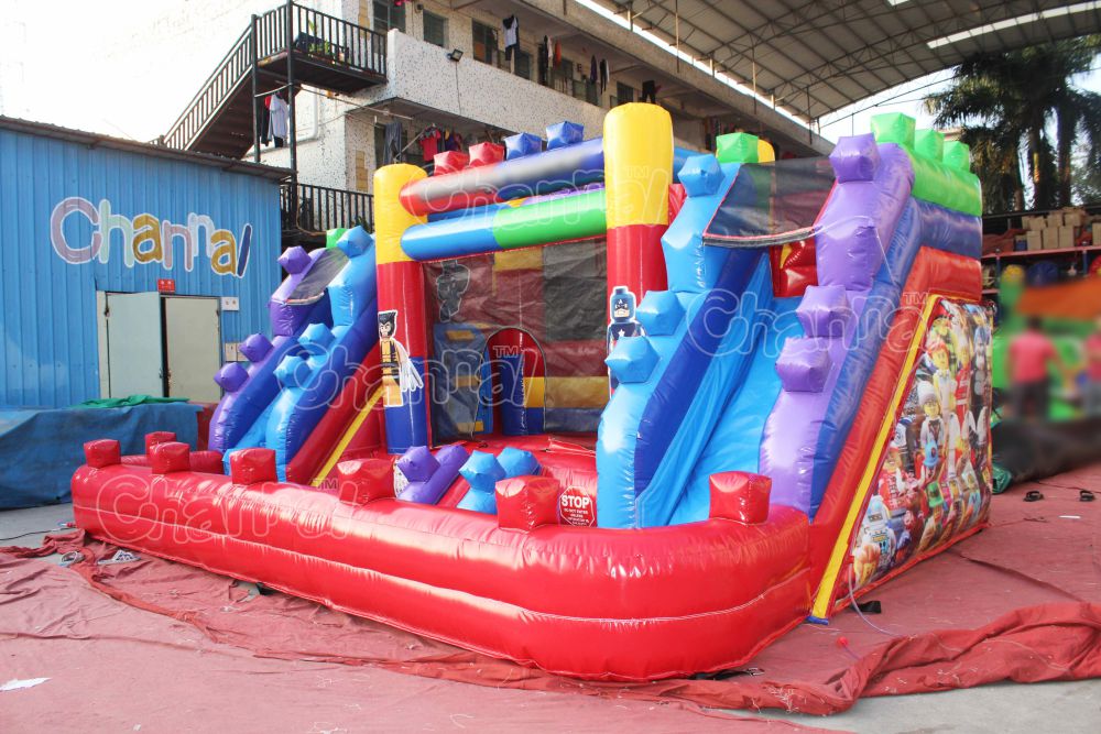 LEGO Superheroes Inflatable Combo - Channal Inflatables