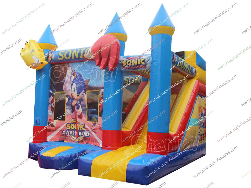 Sonic Olympic Games Inflatable Combo - Channal Inflatables
