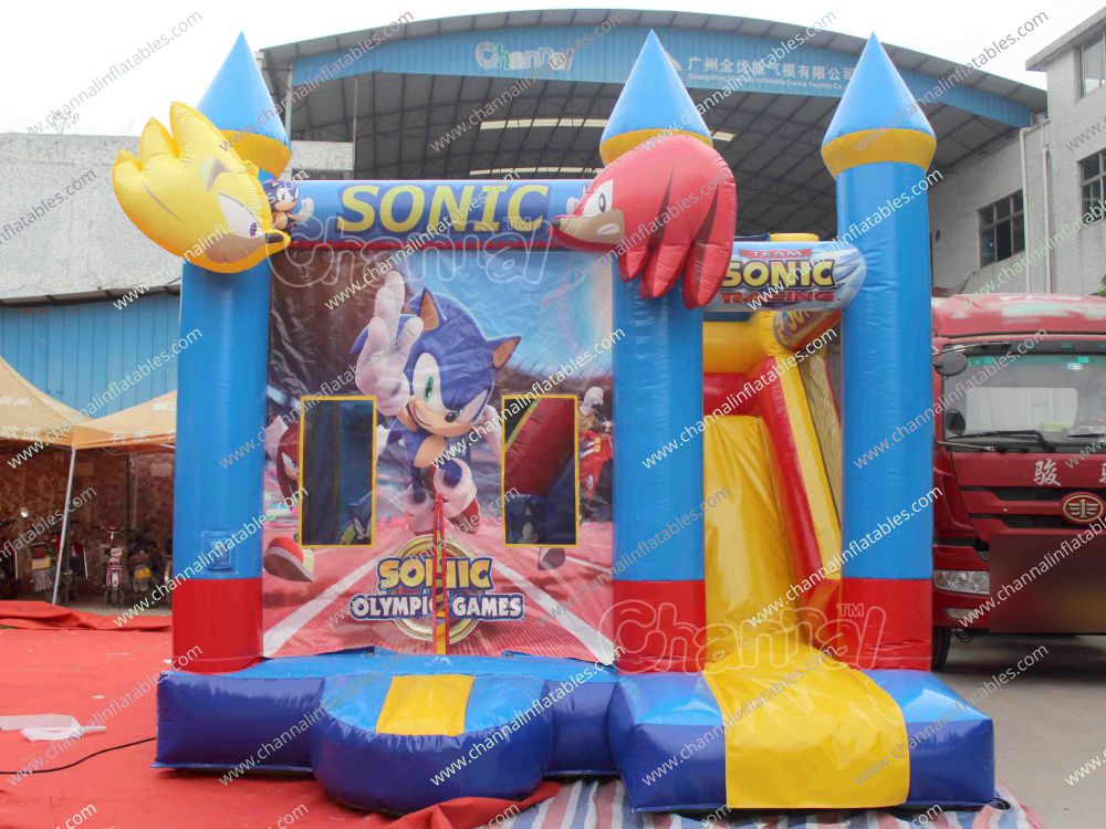 Sonic Olympic Games Inflatable Combo - Channal Inflatables