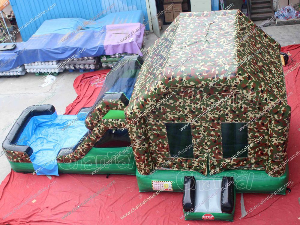 Military Water Combo - Channal Inflatables