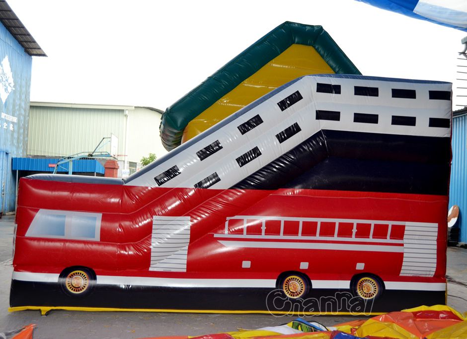 Fire Station Inflatable Combo - Channal Inflatables