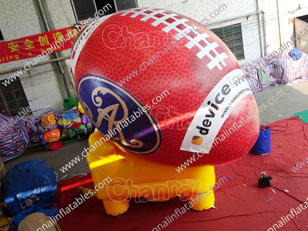 Custom Giant Inflatable Football - Channal Inflatables