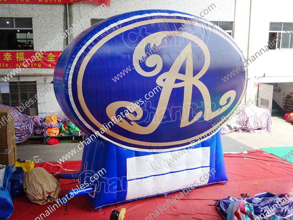 Custom Inflatable Football Team Logo - Channal Inflatables