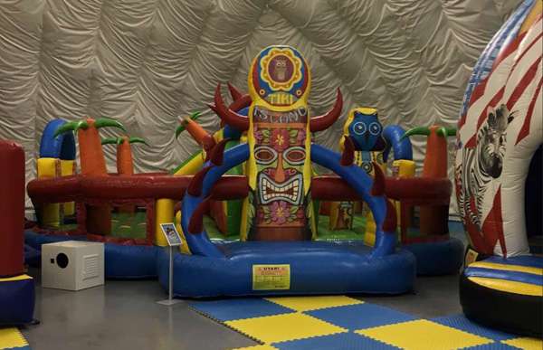 Inflatables Inside Large Inflatable Tent in Turkey - Channal Inflatables