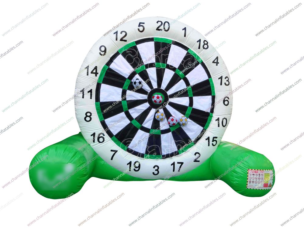 2 Side Giant Inflatable Football Dart Board For Sale - Channal Inflatables