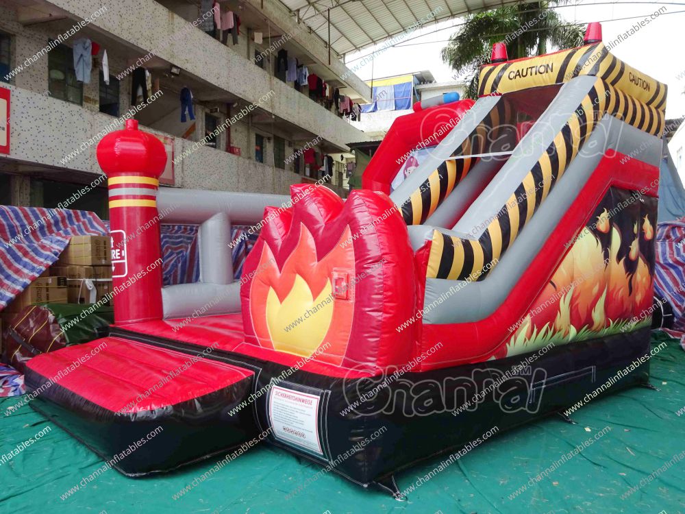 Fire Engine Combo - Channal Inflatables