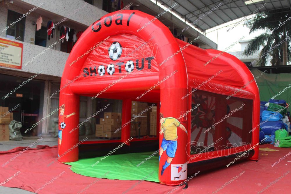 Inflatable Soccer Shoot Out Game - Channal Inflatables