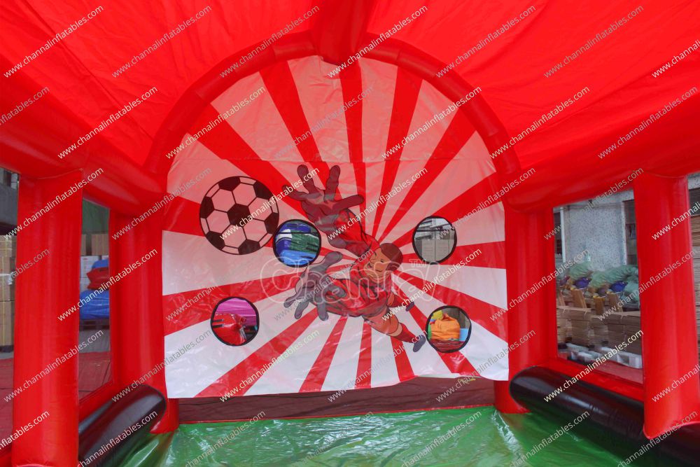 Inflatable Soccer Shoot Out Game - Channal Inflatables